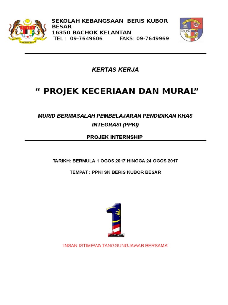 Kertas Kerja Projek Keceriaan | PDF