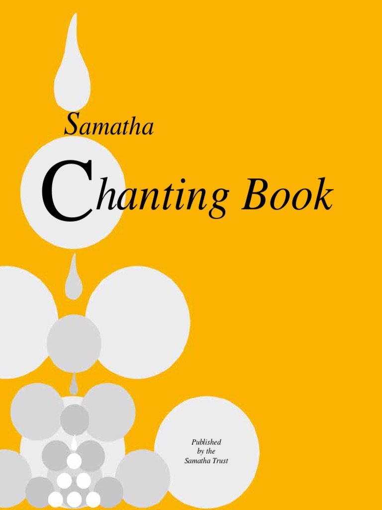 Samatha Chanting Book 2.1.pdf | Languages | Religion And Belief