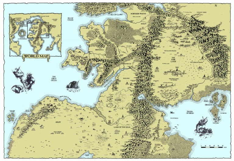 WFRP Best World Map | PDF