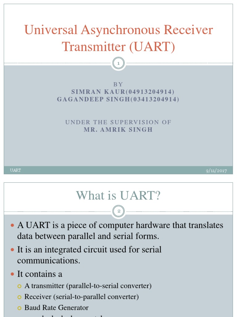 Understanding UART Protocol Basics | PDF | Telecommunications ...