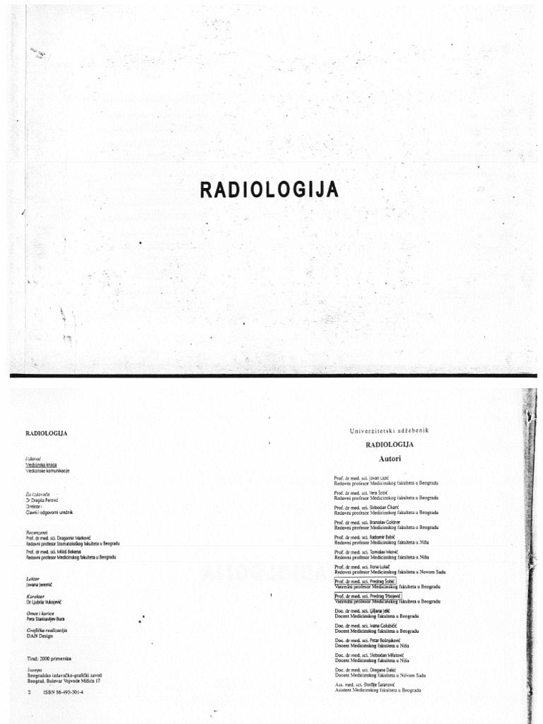 Radiologija | PDF
