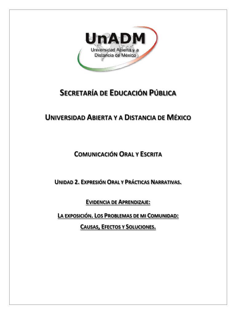 COE1 - U2 - EA - XXXX Scribd | PDF | Delito | Residuos