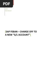 SAP Configuration For FF67 - Process Manual Bank Statement | PDF