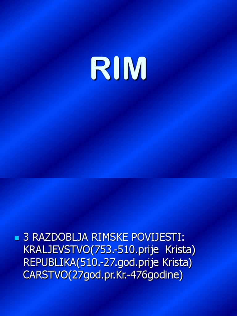 Stari Rim | PDF