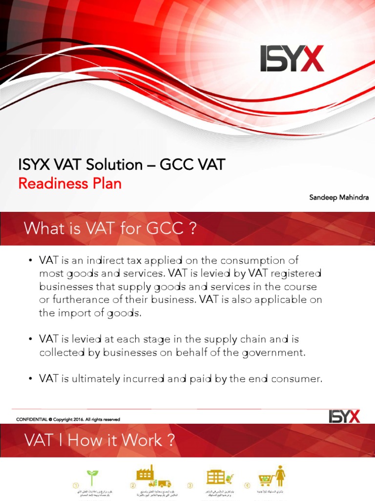 GCC VAT Solution Presentation | Value Added Tax | Enterprise Resource ...