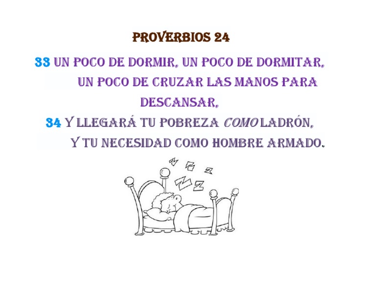 Proverbios 24 | PDF