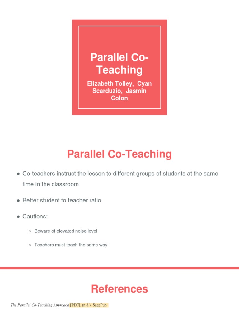 Parallel Co-Teaching | PDF