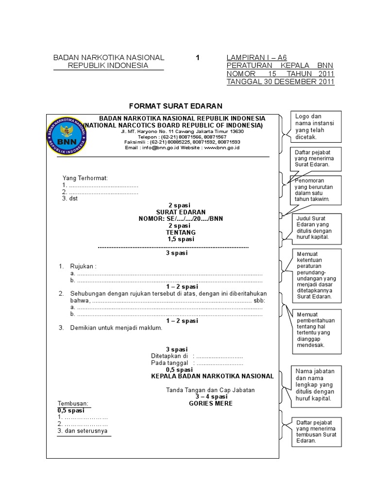 8 Lampiran Format Surat | PDF