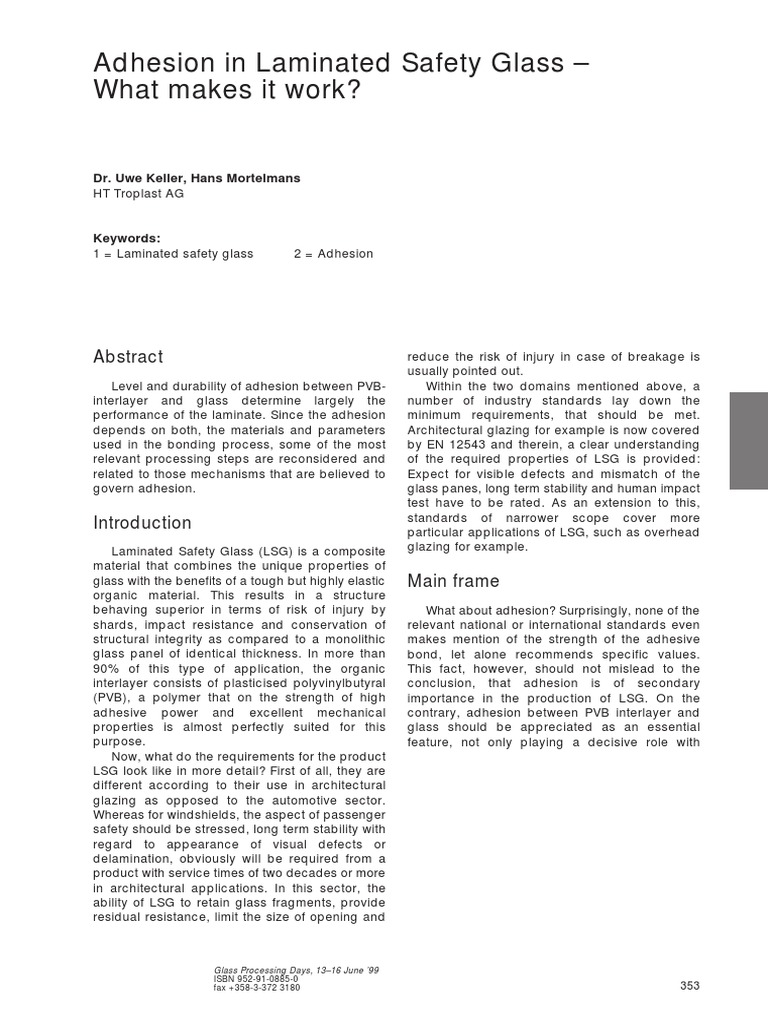 Test de Pummell | PDF | Glasses | Adhesion