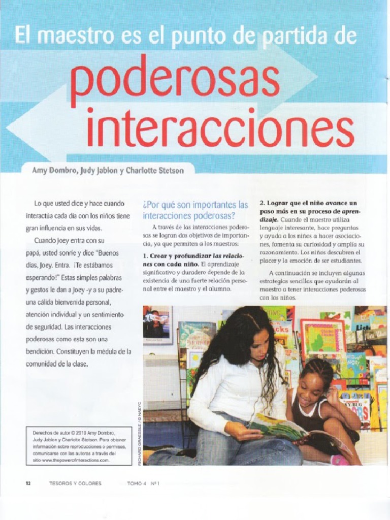 Poderosas Interacciones | PDF