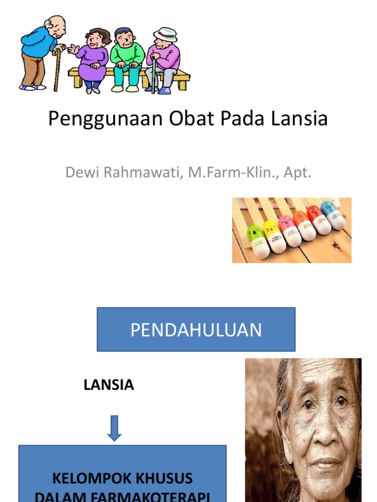 Pemberian Obat Aman untuk Lansia | PDF