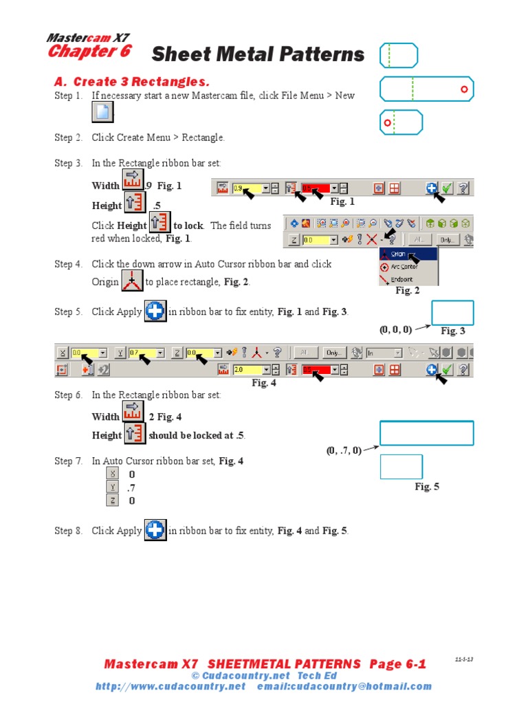 Sheet Metal Patterns: Master X7 | PDF | Computing | Software