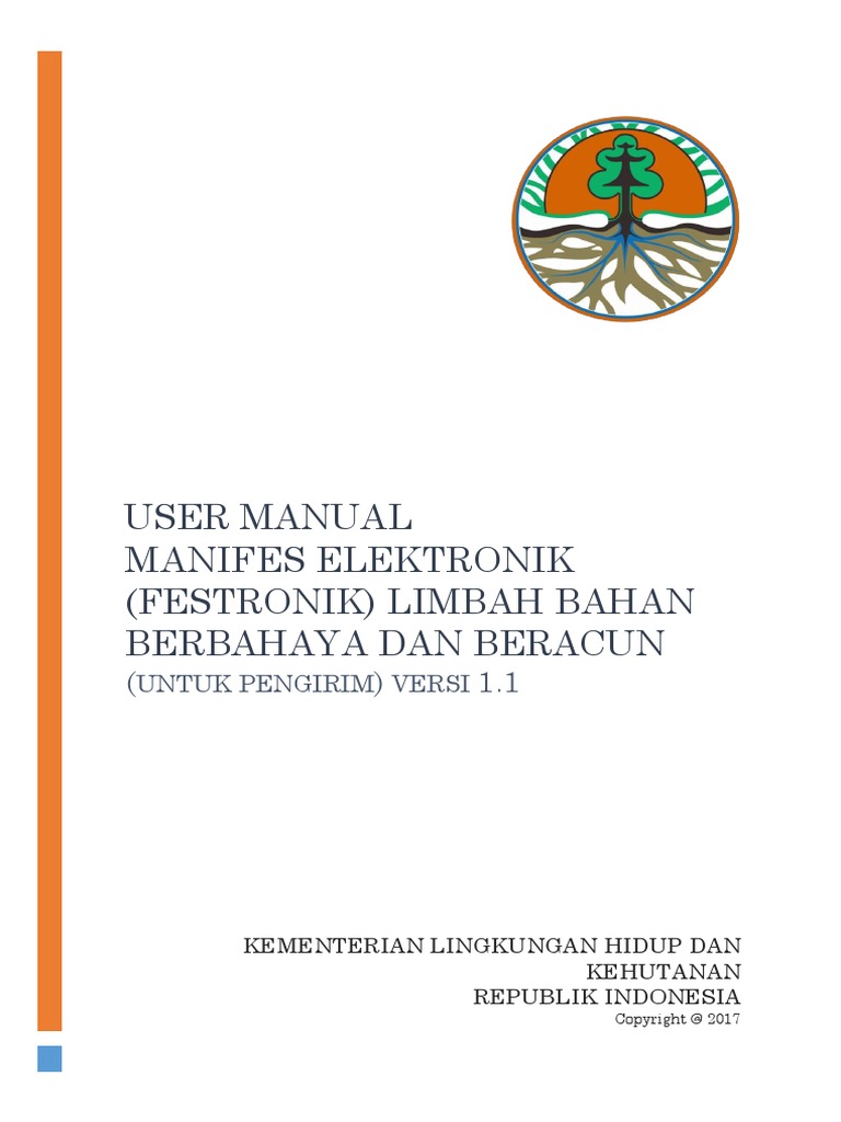 Manifest Elektronik Limbah B3 | PDF