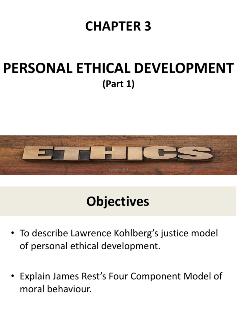 Personal Ethical Development: (Part 1) | PDF | Morality | Sociological ...