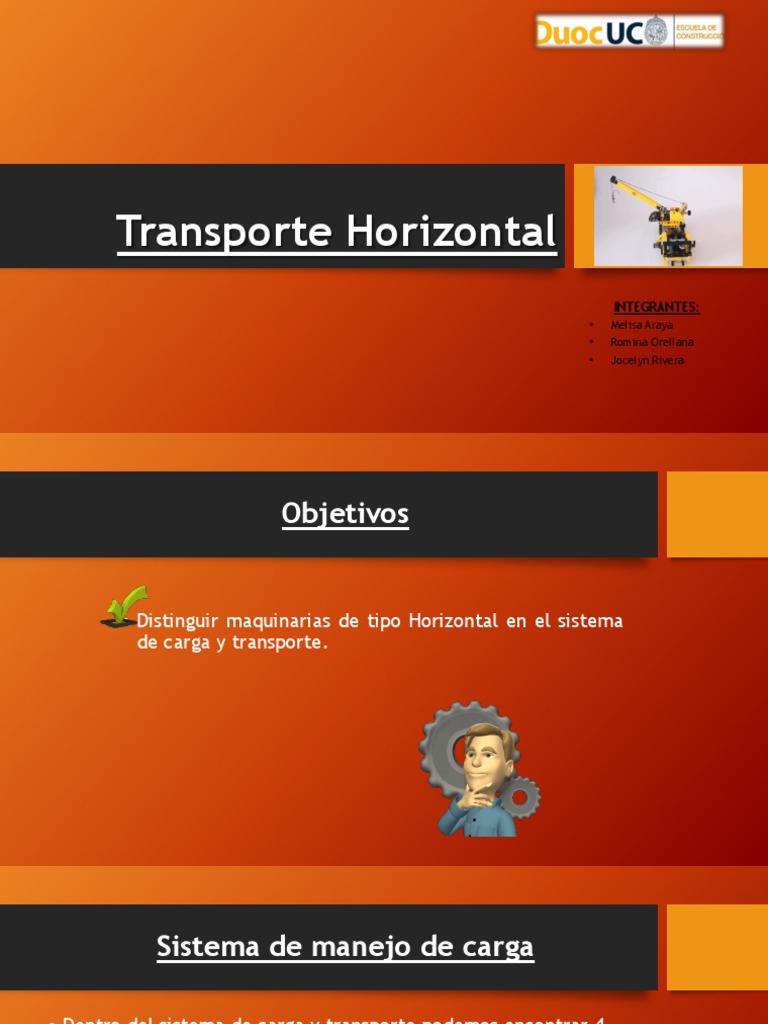 Transporte Horizontal | PDF