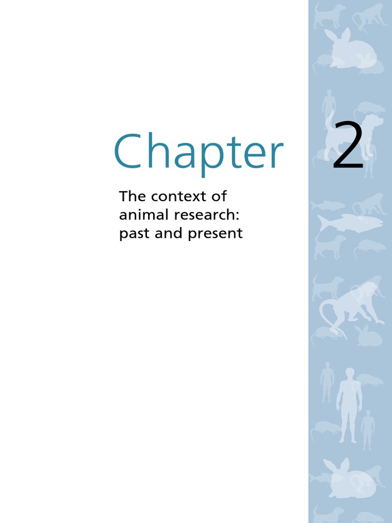 Animals Chapter 2 The Context of Animal Research Past and Present | PDF ...