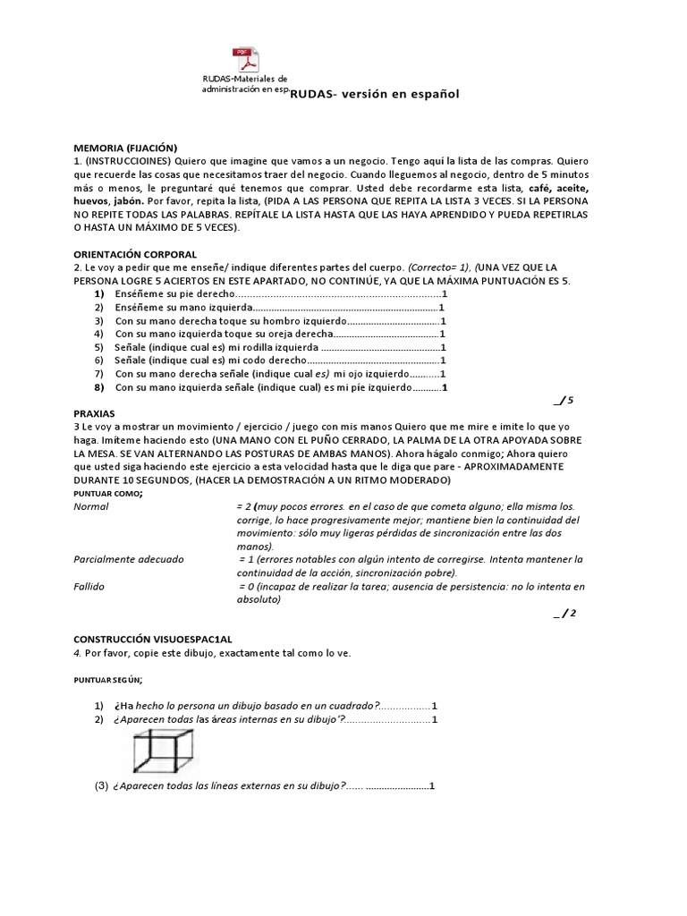 RUDAS-Materiales de Administración en Español | PDF
