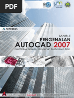 Modul Autocad 3D | PDF | Seni | Komputer
