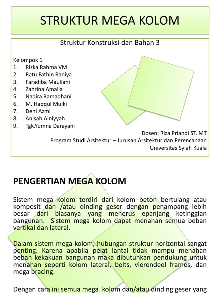 Mega Kolom | PDF