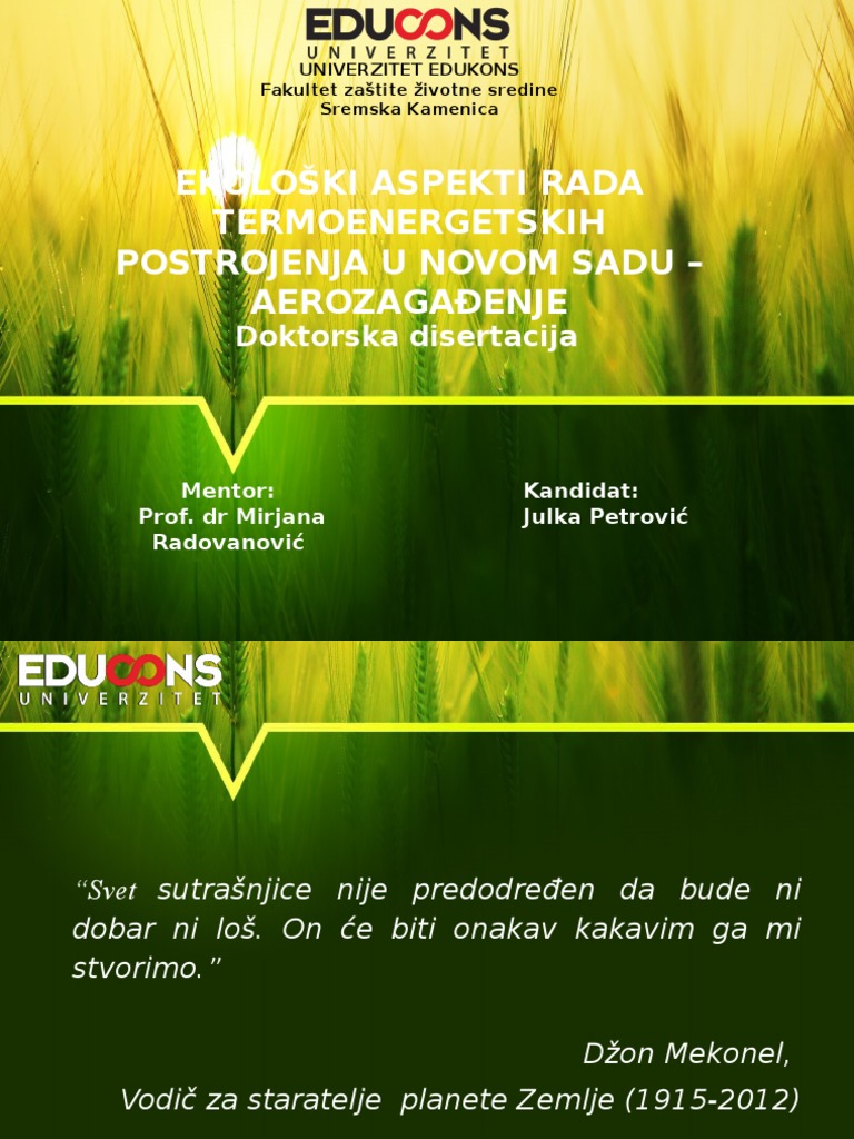 Doktorat Prezentacija PPTX 2 | PDF