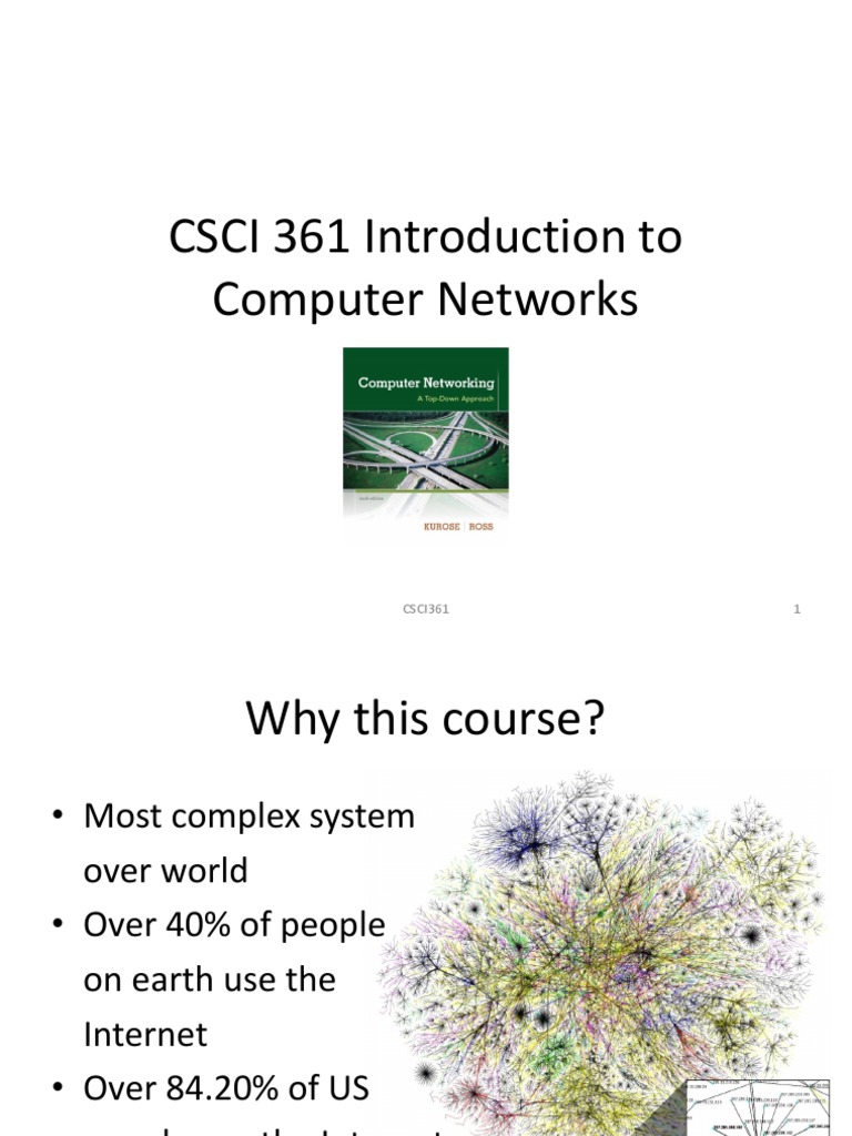 CSCI361 Chapter 1 Part A | PDF | Computer Network | Router (Computing)