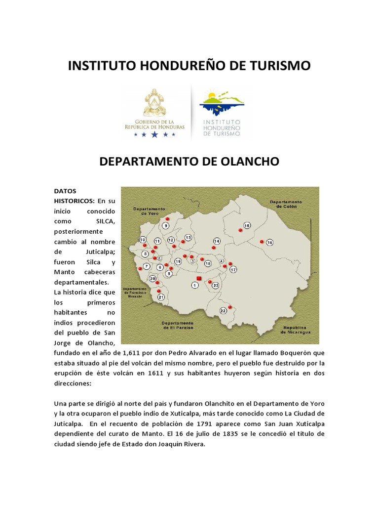 Departamento de Olancho | Naturaleza