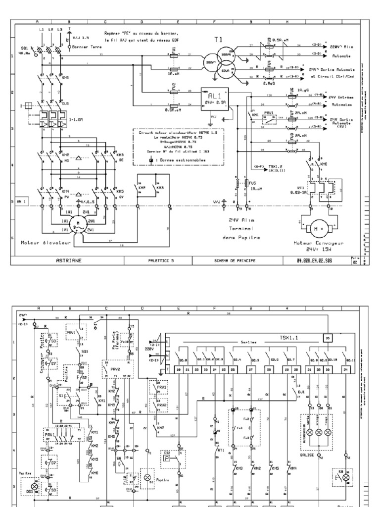 Schema Elec Light Paletticc | PDF