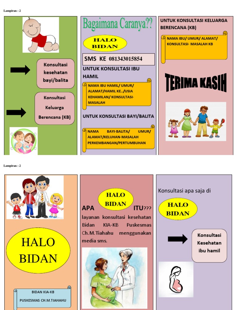 Leaflet Hallo Bidan 2 | PDF