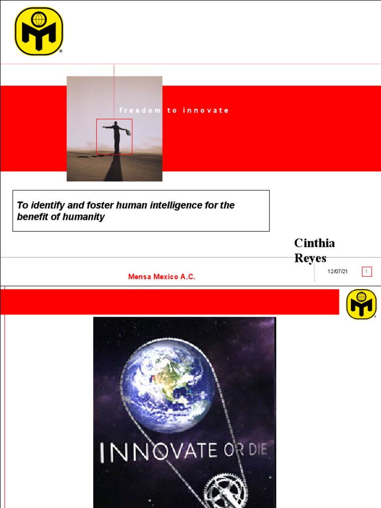 Freedom To Innovate | PDF | Cognition | Intelligence