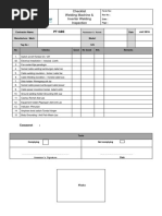 Hydraulic Jack Safety Checklist: Needs Work | PDF
