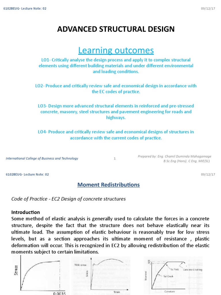Advanced Structural Design Notes | PDF | Bending | Concrete