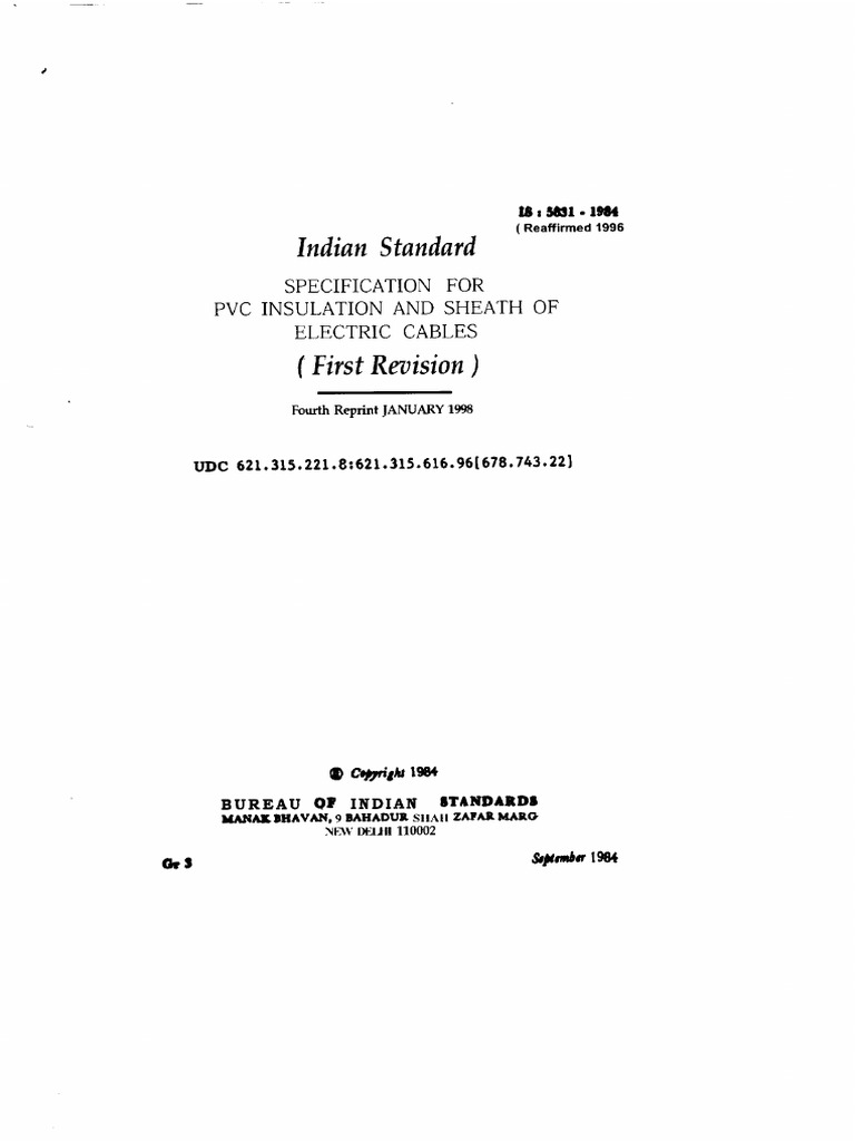 Is 5831 1984 1996 PDF | PDF