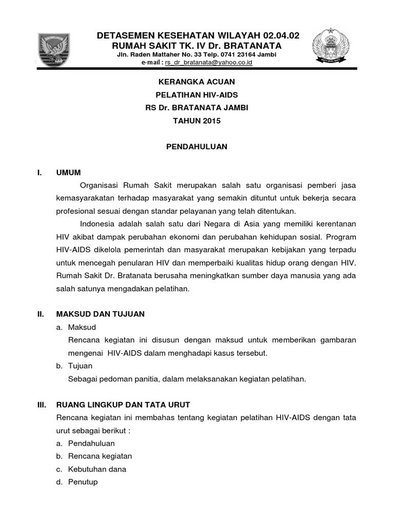 Contoh Proposal Pelatihan - Riset
