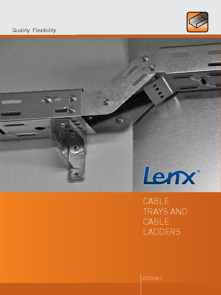 Catalogu Lenx Cable Trays and Cable Ledders 3 | PDF | Galvanization | Screw