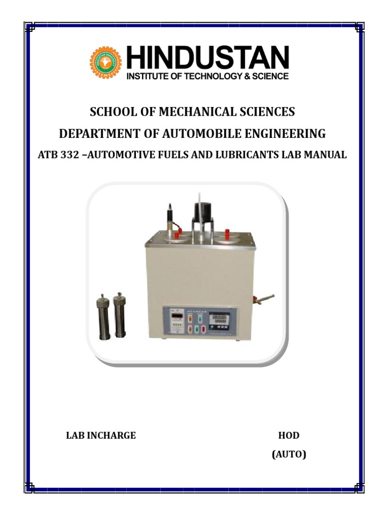 FLL Lab Front Page | PDF