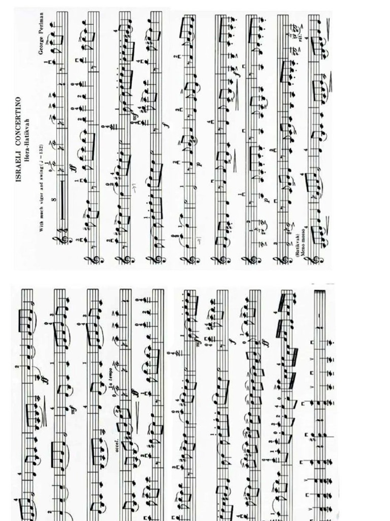 G.Perlman: Israeli concertino