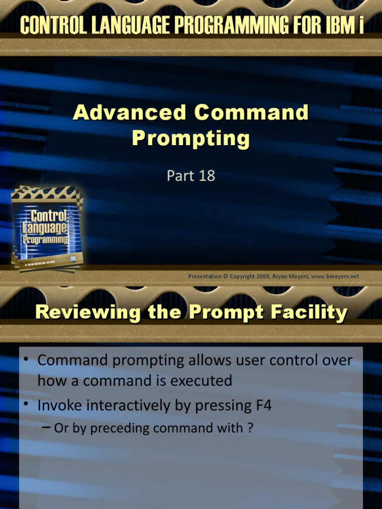 Advanced Command Prompting | PDF | Command Line Interface | Parameter (Computer Programming)