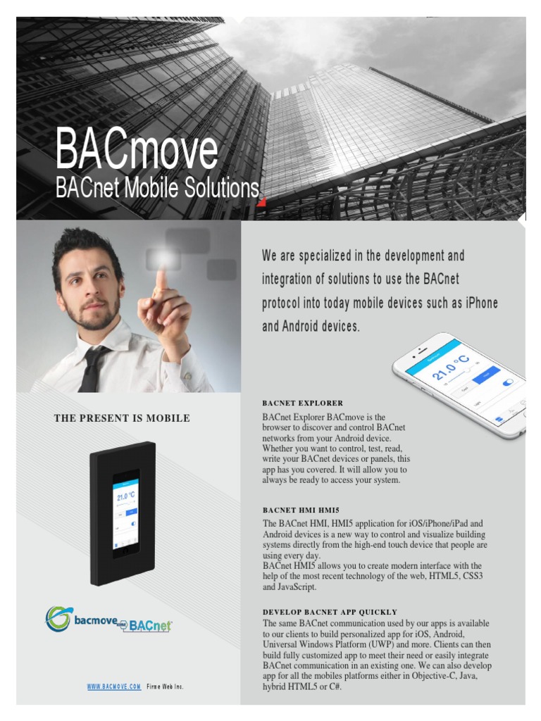 BACmove Overview Bacnet App Explorer HMI | PDF | Application Software | Ios