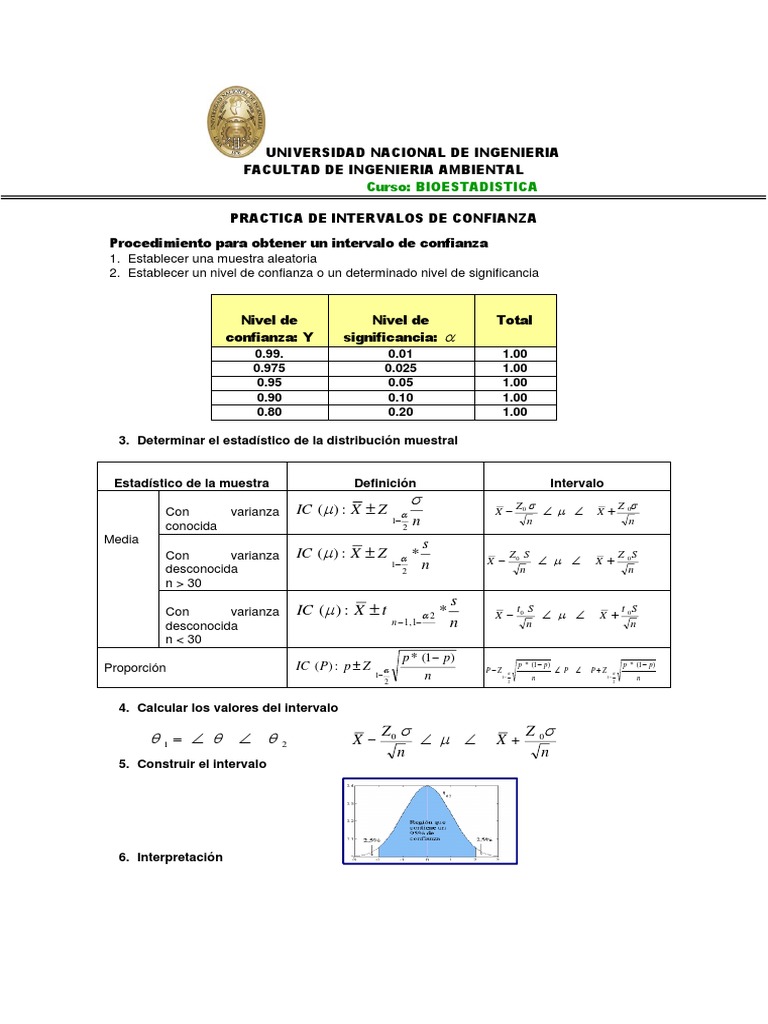 13 06 2017 Media Intervalos de Confianza | Intervalo de confianza | Muestreo (Estadística)