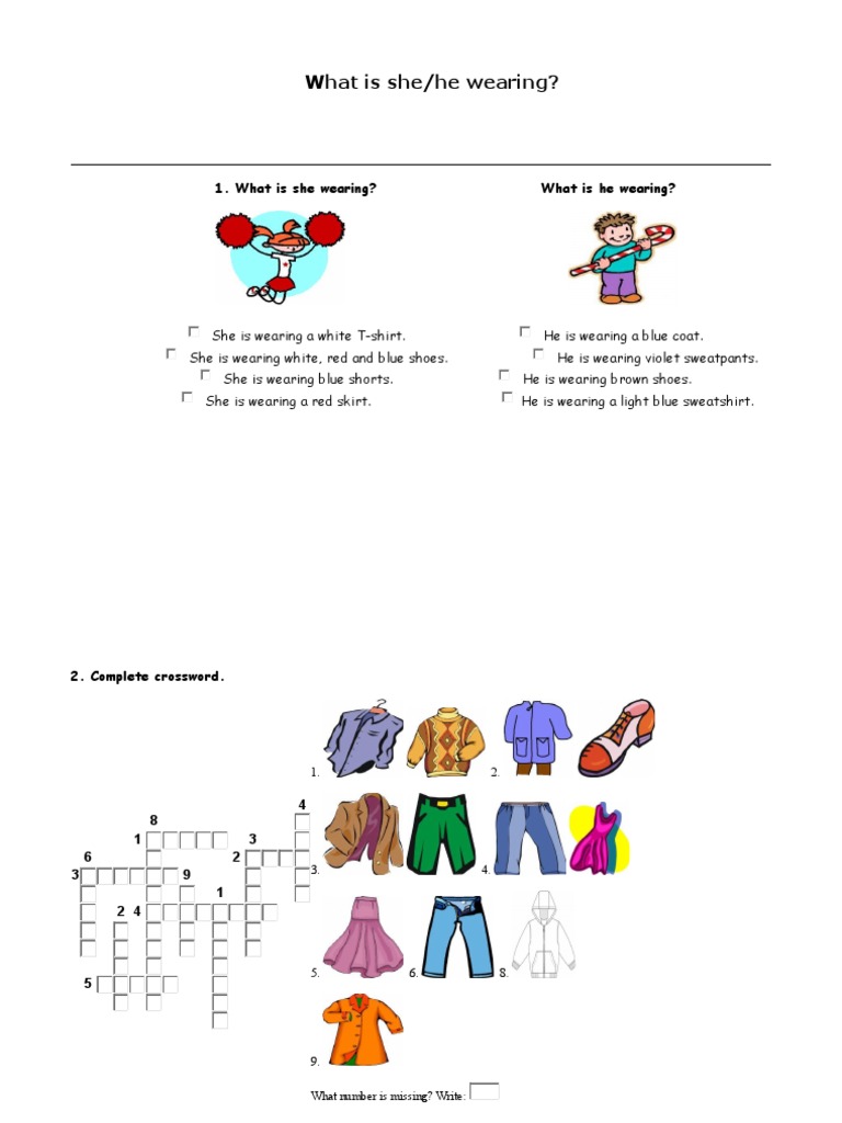 What is She-he Wearing