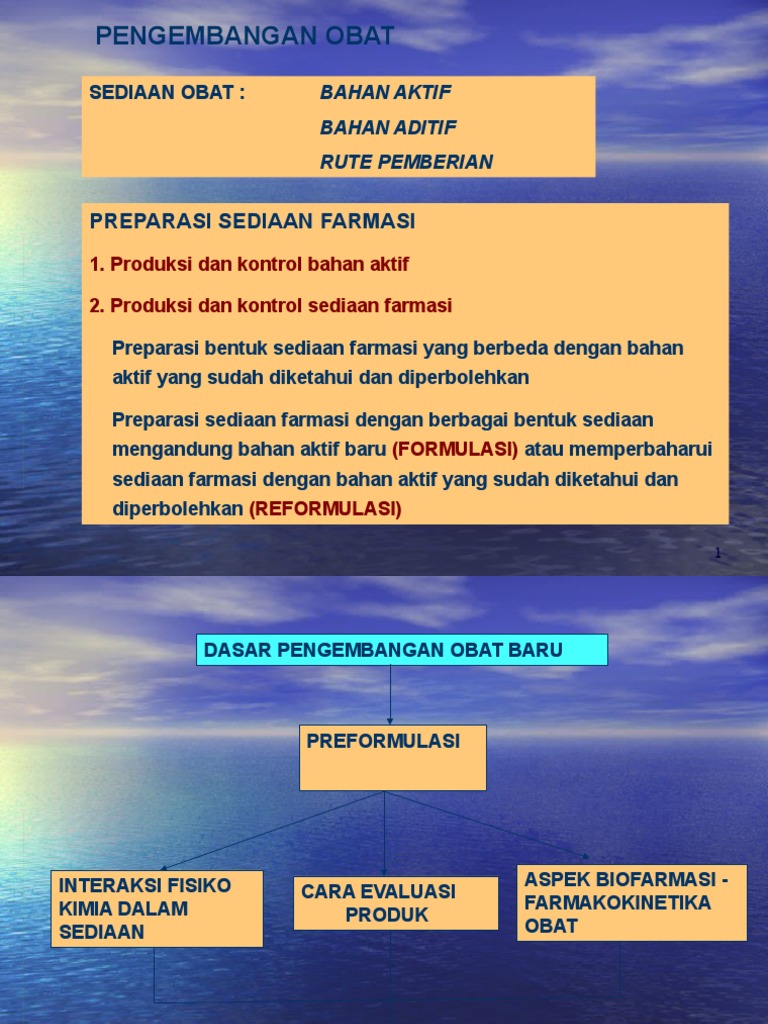 Tahapan Produksi Skala Pilot Obat | PDF