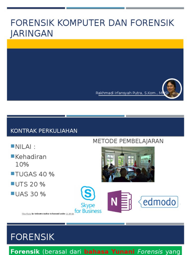 Standar Metodologi Komputer Forensik | PDF