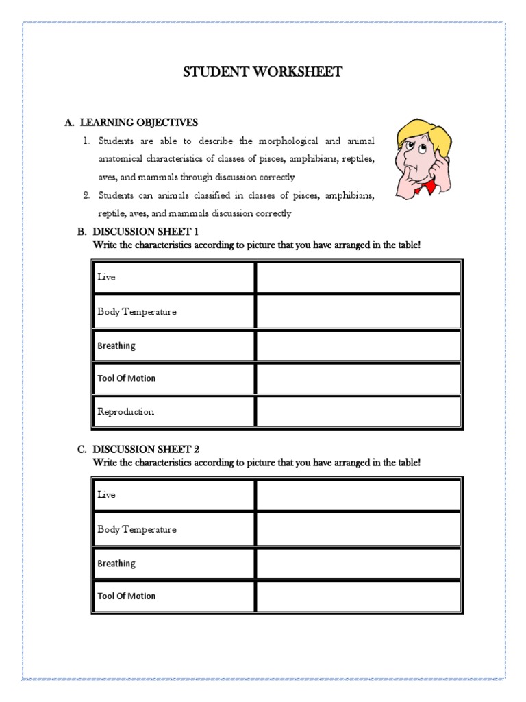 Student Worksheet: Breathing | PDF
