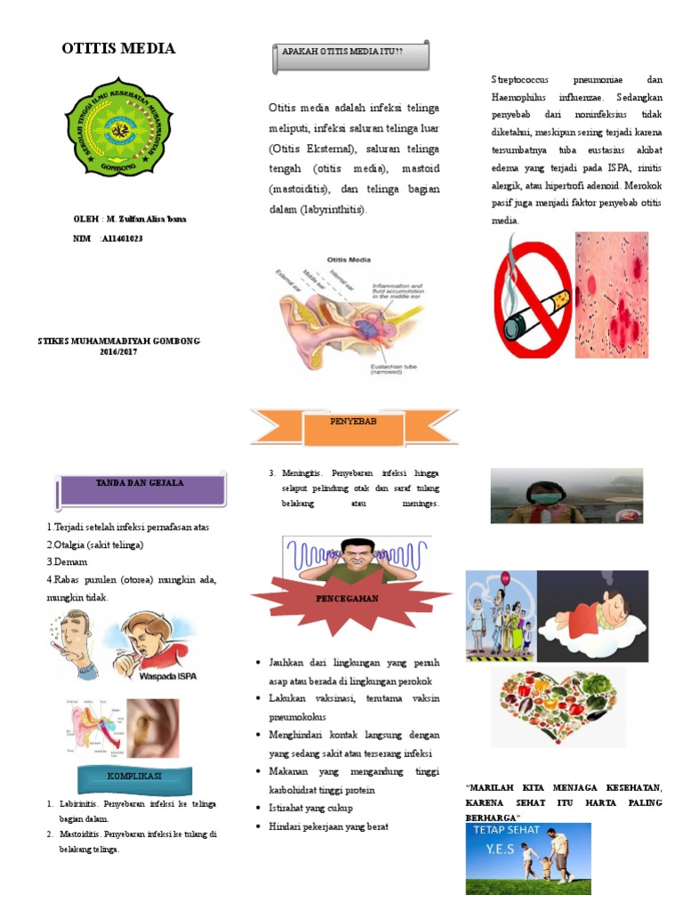 Leaflet Otitis Media | PDF