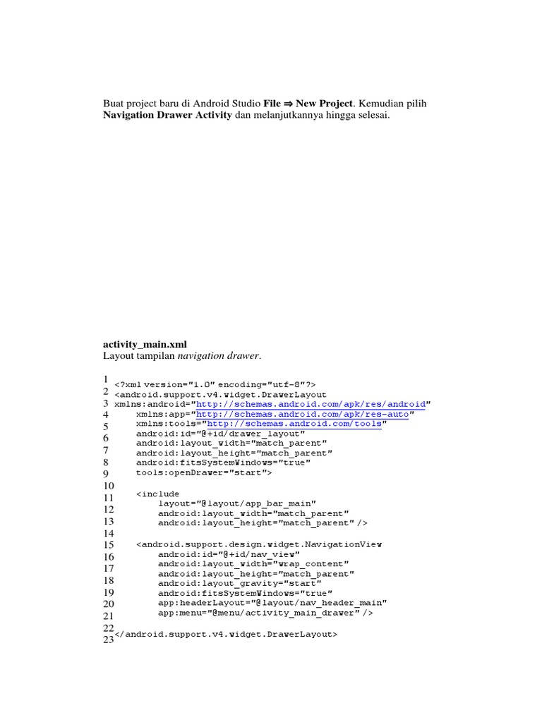 Buat Project Baru Di Android Studio File New Project. Kemudian Pilih | PDF | Embedded Linux ...