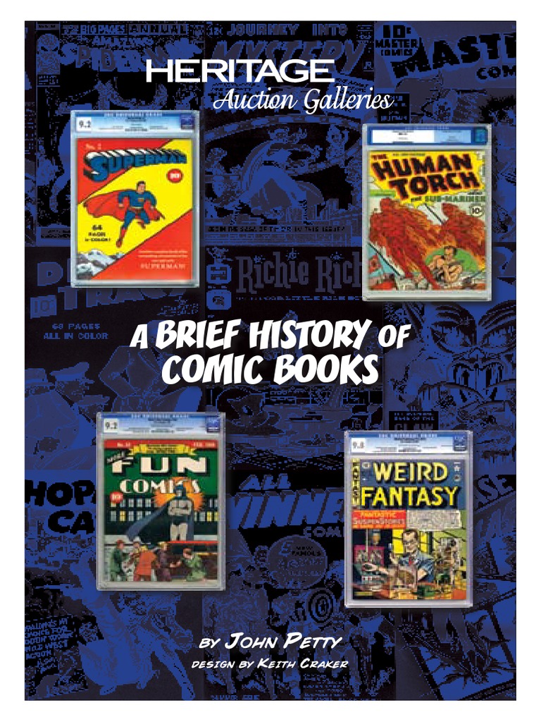 History of Comics | PDF | Captain Marvel (Dc Comics) | Golden Age Of ...