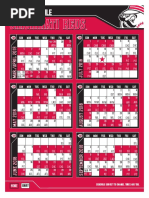 Cleveland Guardians 2026 Schedule | PDF