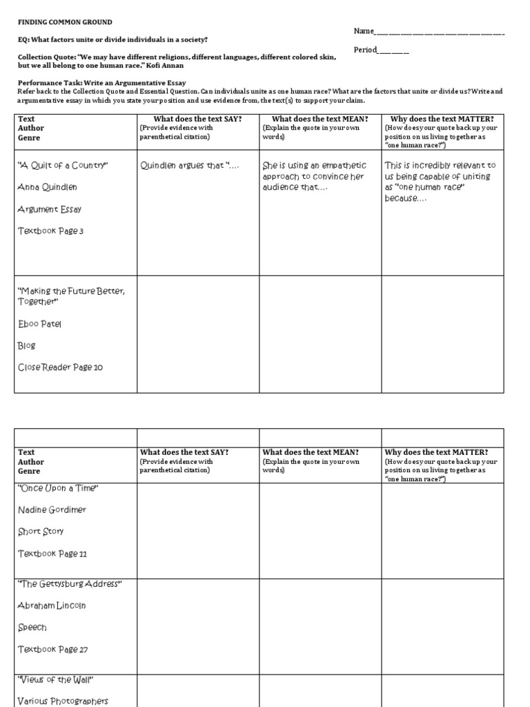Uniting as One Human Race | PDF | Essays | Race (Human Categorization)