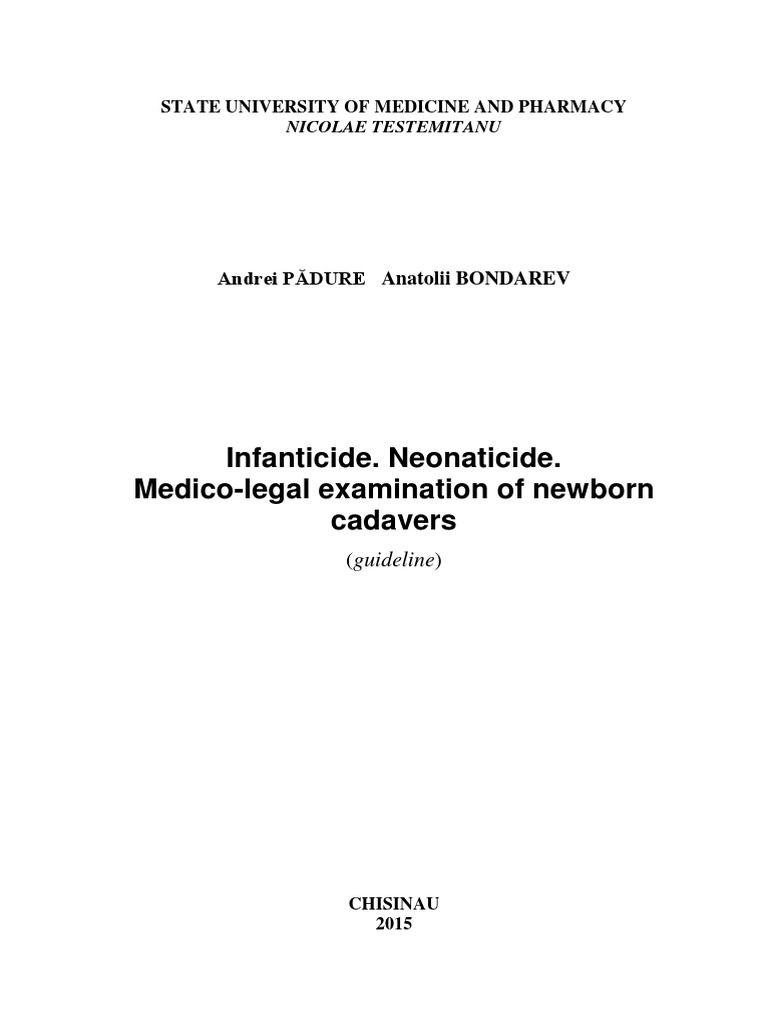 Infanticide. Neonaticide | PDF | Lung | Infants
