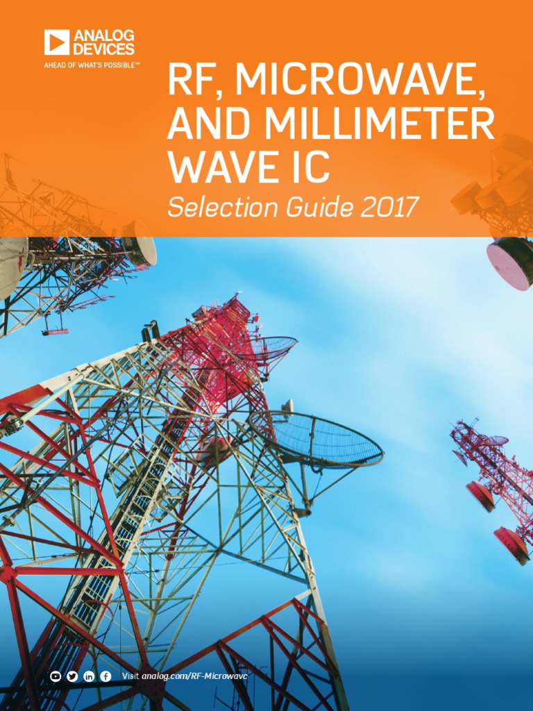 Analog Devices RF Microwave and Millimeter Wave IC Selection Guide | PDF | Amplifier ...